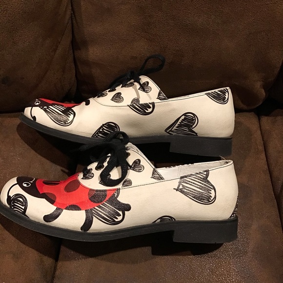 streetfly | Shoes | Streetfly Lady Bug Hand Painted Shoe | Poshmark